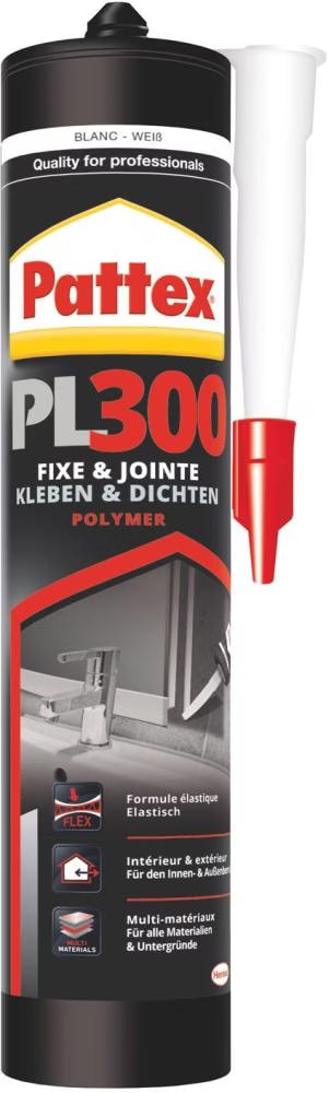 Pattex Colle de montage Flextec PL 300 blanc 410 g (410 g) - Digitec