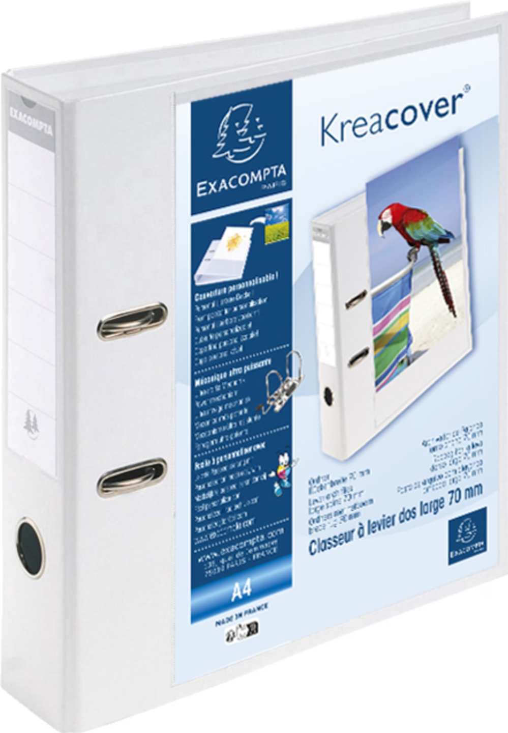 Exacompta KREACOVER - Ordner A4 (A4, 70 mm, 1 x) - kaufen bei Digitec