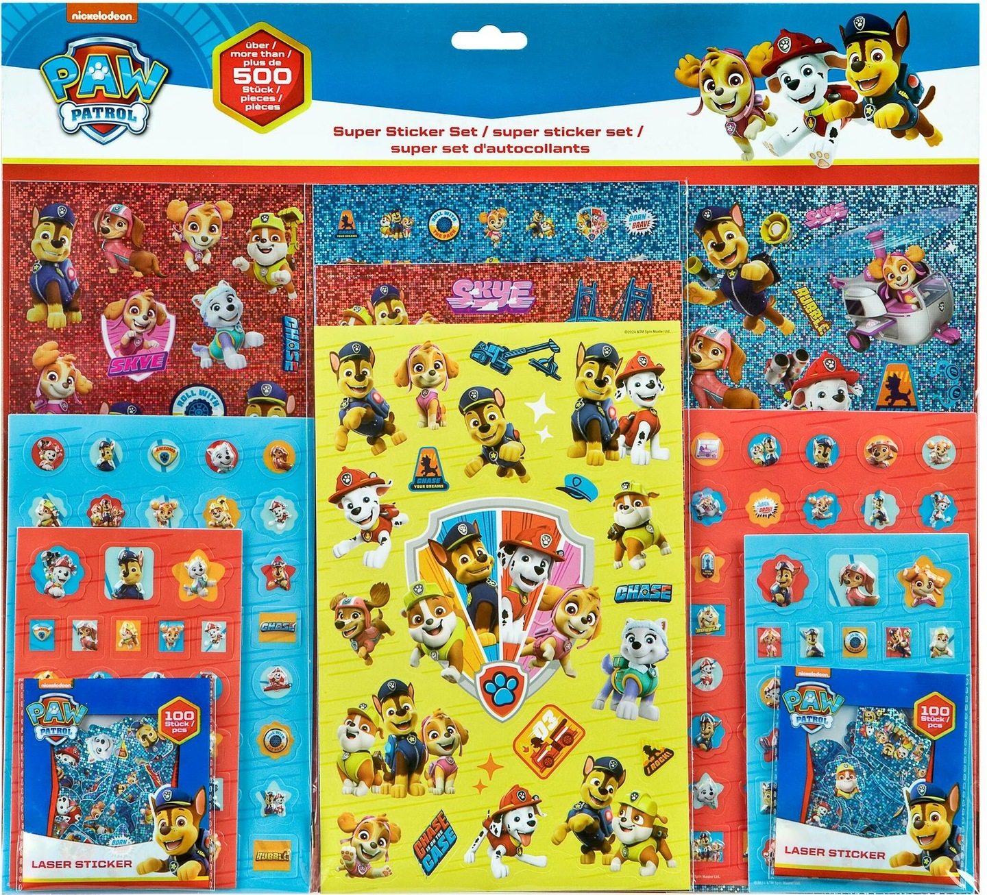 Undercover Paw Patrol Super Sticker Set - buy at digitec
