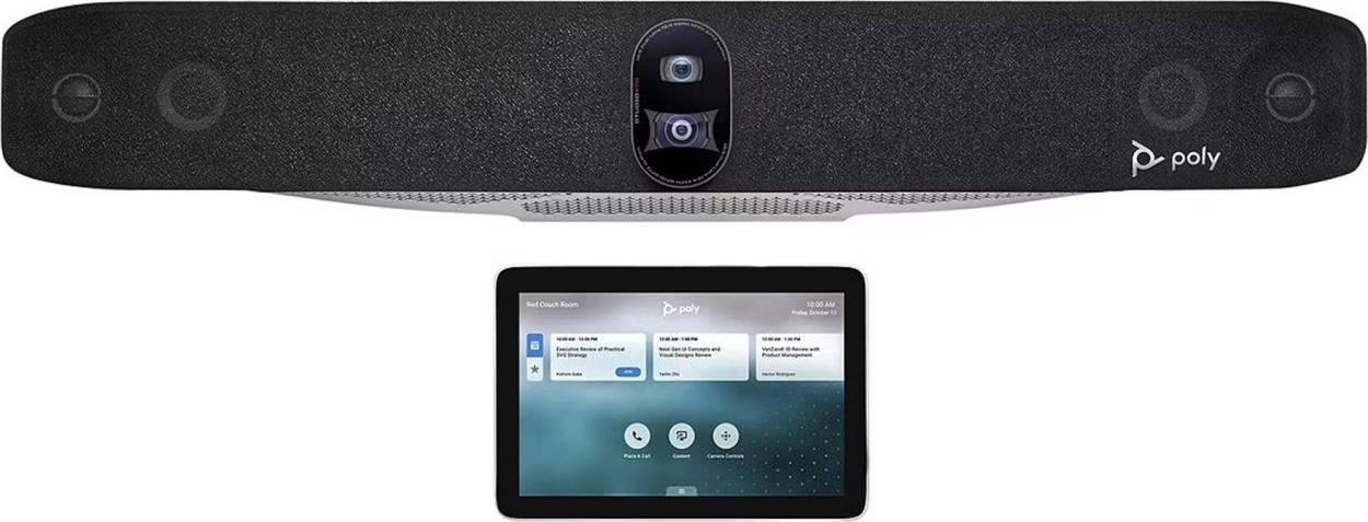 Poly STUDIO X70 & TC8 Integrated Dual Cameras + Video System for Conf ...