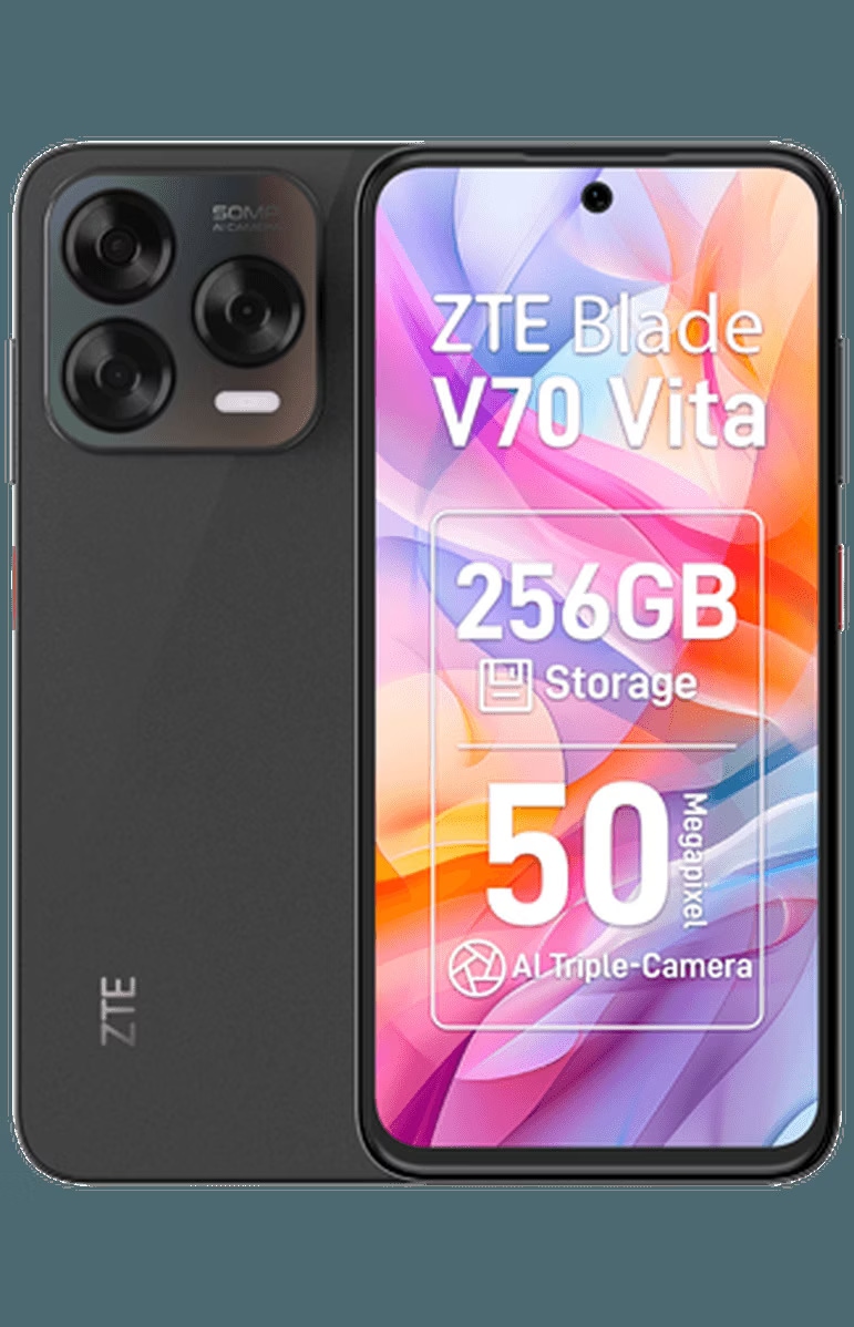 ZTE ZTE Blade V70 Vita 4GB/256GB Grau (256 GB, Grey, 6.70", Dual SIM ...
