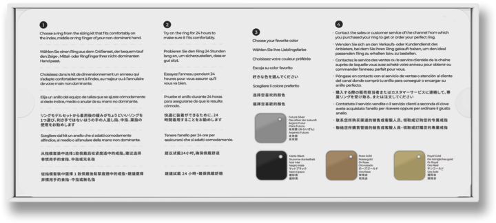 RingConn Smart Ring Gen 2. Sizing Kit - kaufen bei Digitec