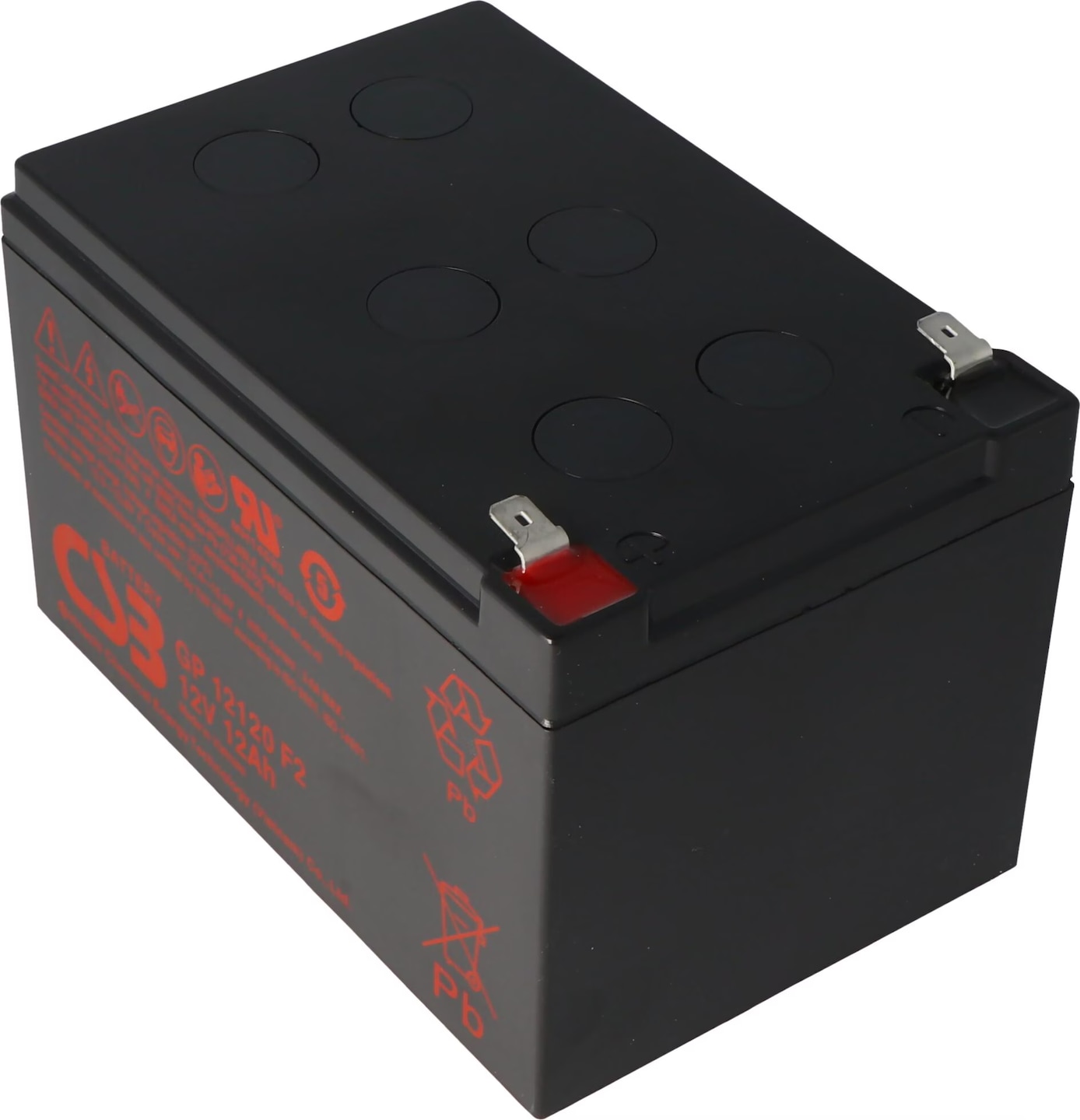 CSB Batterie CSB-GP12120F2 VdS AGM (12 V, 12 Ah) - acheter sur Digitec