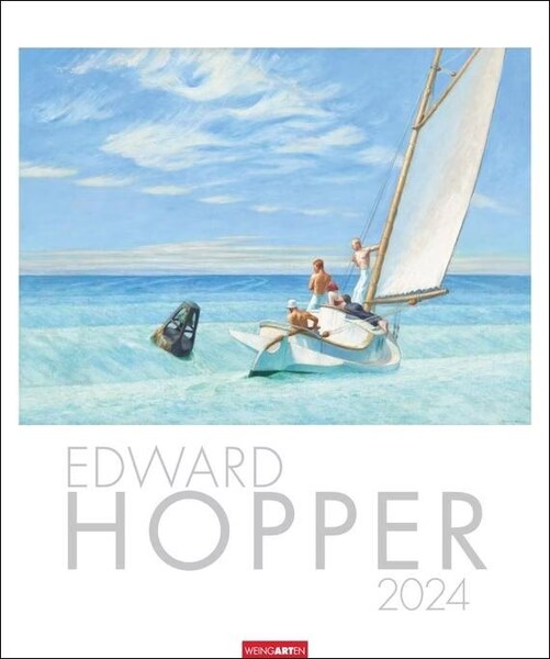 Edward Hopper Kalender 2024 (46 x 55 cm, Deutsch) - digitec
