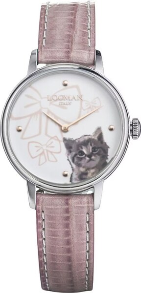 Locman Italy Ladies' Watch 1960 Fantasy Cat Ref. F253A08S-00WHGA1PP ...