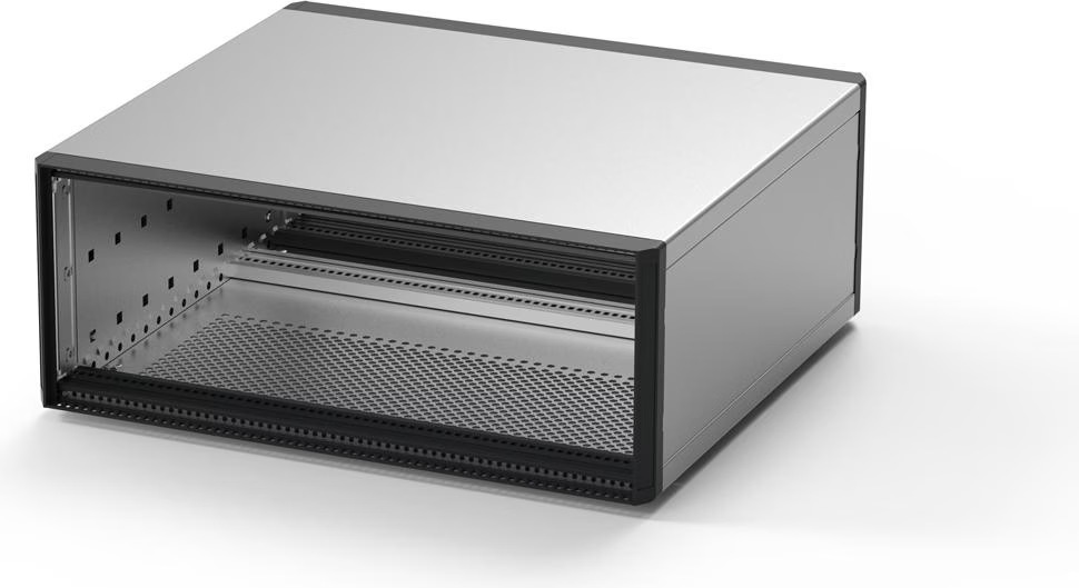 Schroff ratiopacPRO Komplettgehäuse - RATIOP.PRO HF 6HE 84TE 375T (6 HE ...