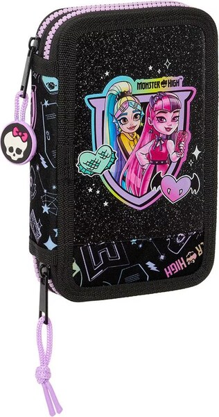Safta Monster High ""Fantastic"" case incl. pencils, sharpener and ...