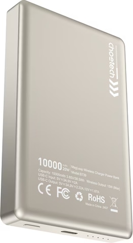 Choetech Super Slim MagSafe Wireless Powerbank 10000mAh (10000 mAh, 20 ...