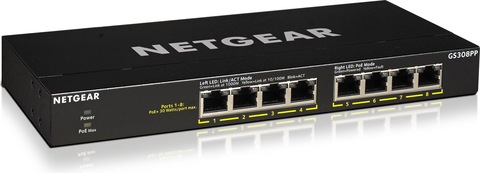 Netgear GS308PP-100EUS (8 Ports) - kaufen bei Digitec