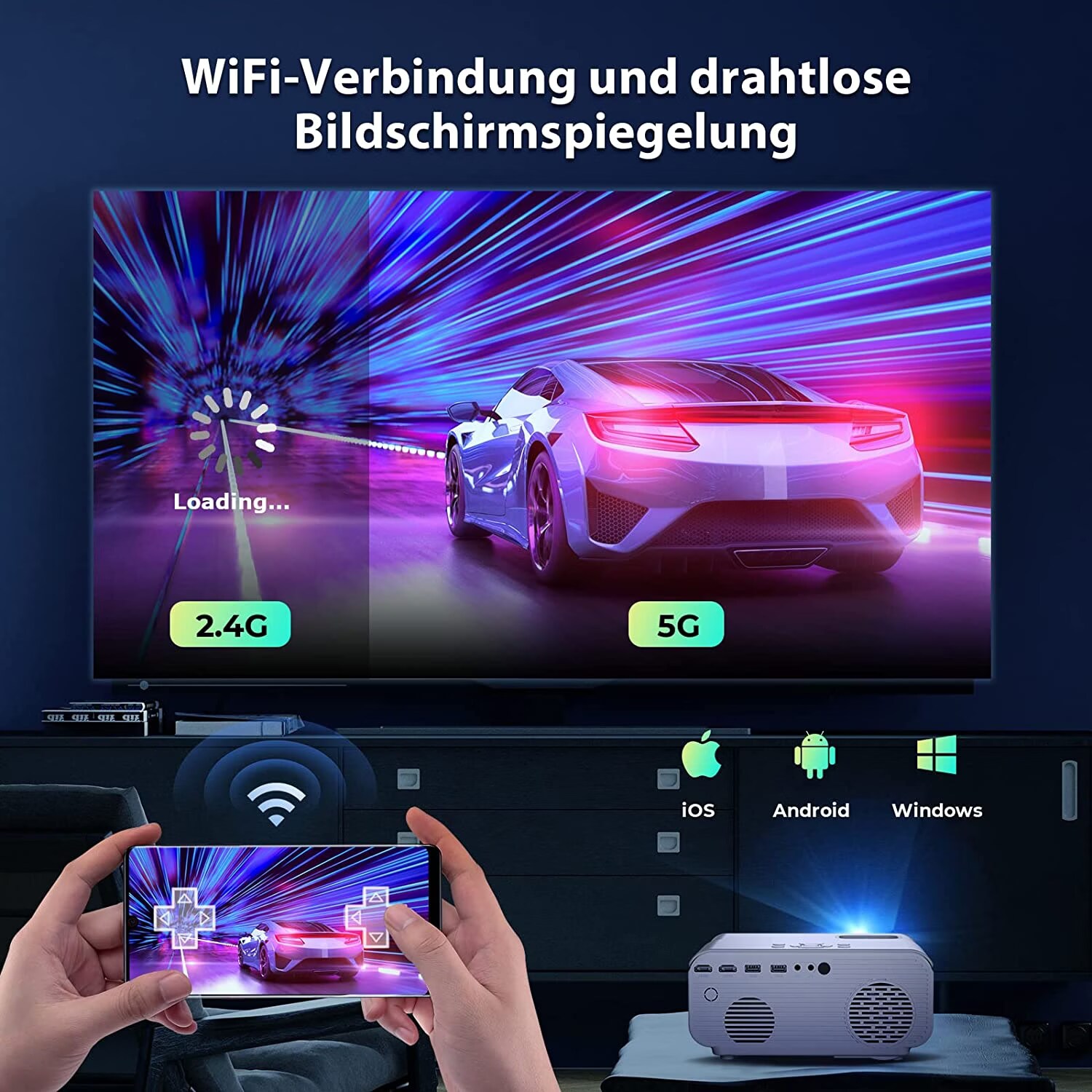 Giaomar C12 Full HD Beamer - kaufen bei digitec