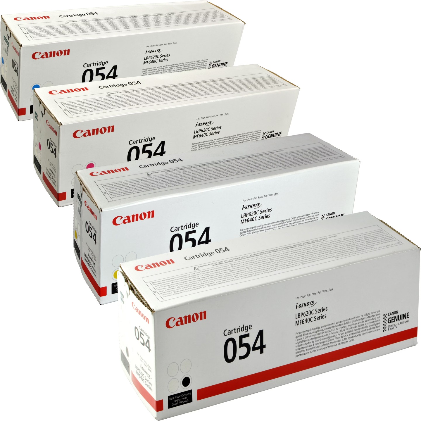 Canon 4 Toner 054 Multipack K C M Y 4-farbig (M, C, Y, BK) - Digitec