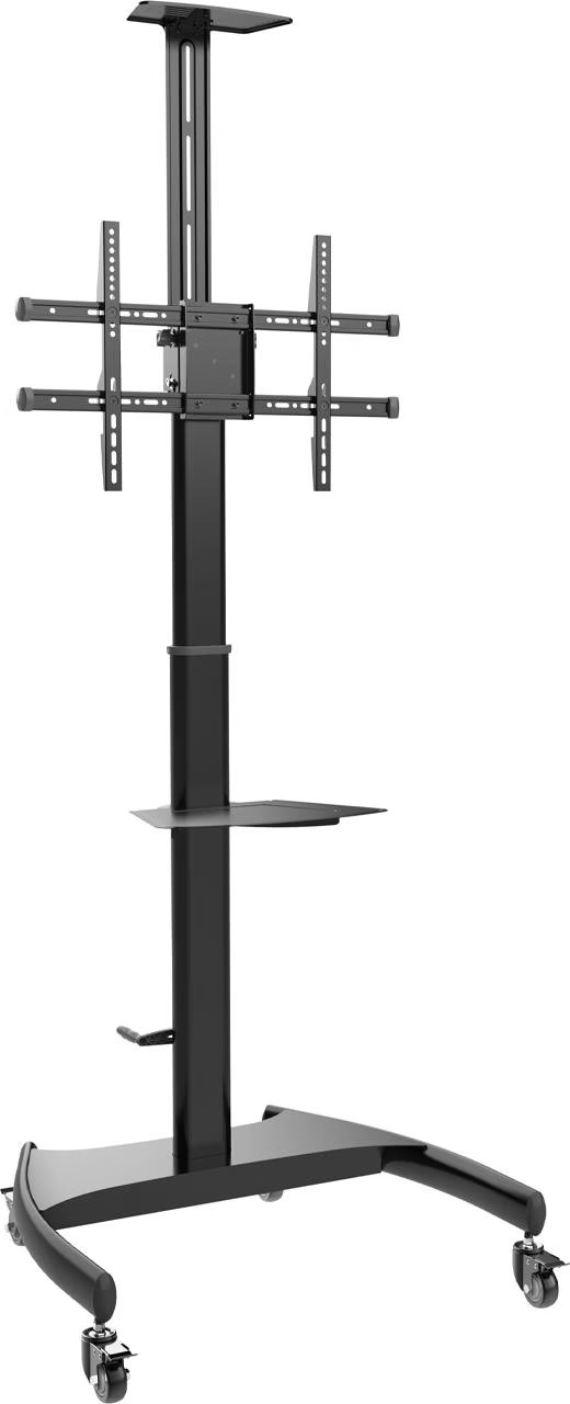 Aisens SOPORTE SUELO RUEDAS Y MANIVELA DVD CAMARA MONITOR TV 50KG 37-70 ...