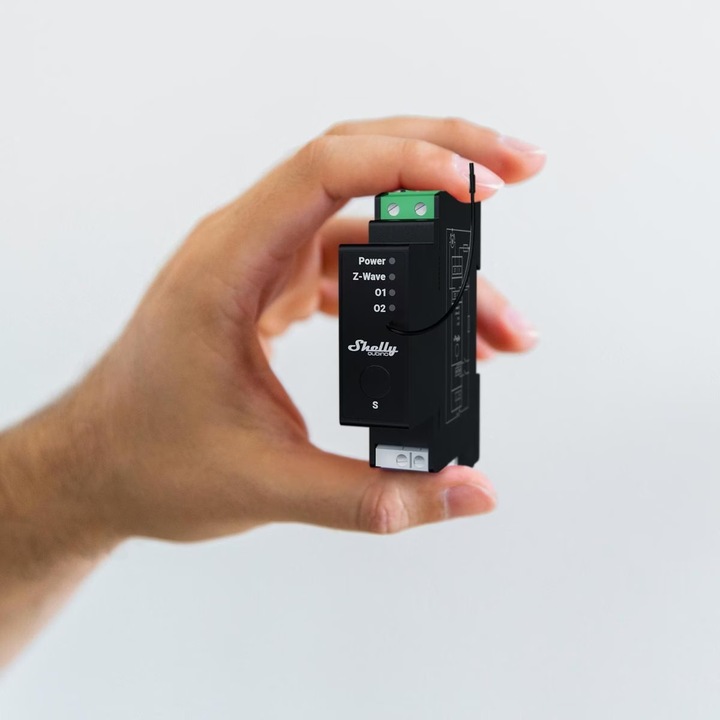 Shelly ALREZWE W PROSHU - Qubino Wave Z-Wave Pro Shutter (Shutter ...