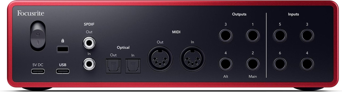 Focusrite Interface audio Scarlett 16i16 4th Gen - acheter sur digitec