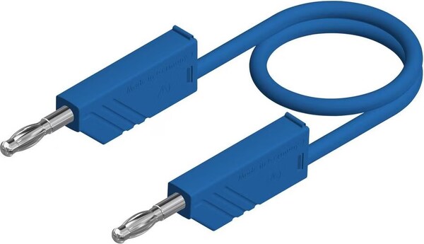 Hirschmann Test & Measurement Laboratory cable PVC 16A brass, nickel ...