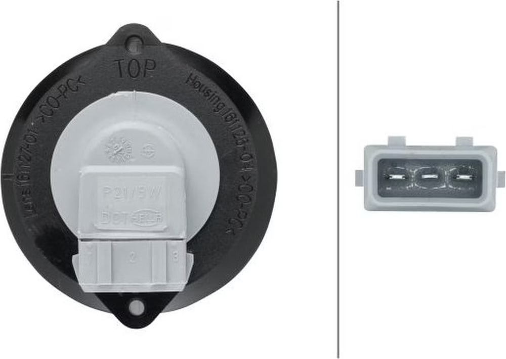 Hella Rücklicht links o. rechts Halogen HELLA für DEUTZ FENDT HAKO ...