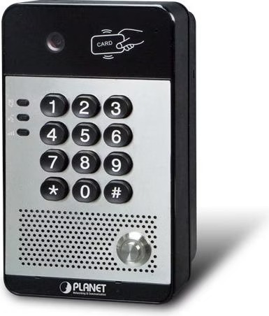 Planet 720p SIP Multi-unit Video Door Phone with RFID and (Ethernet ...