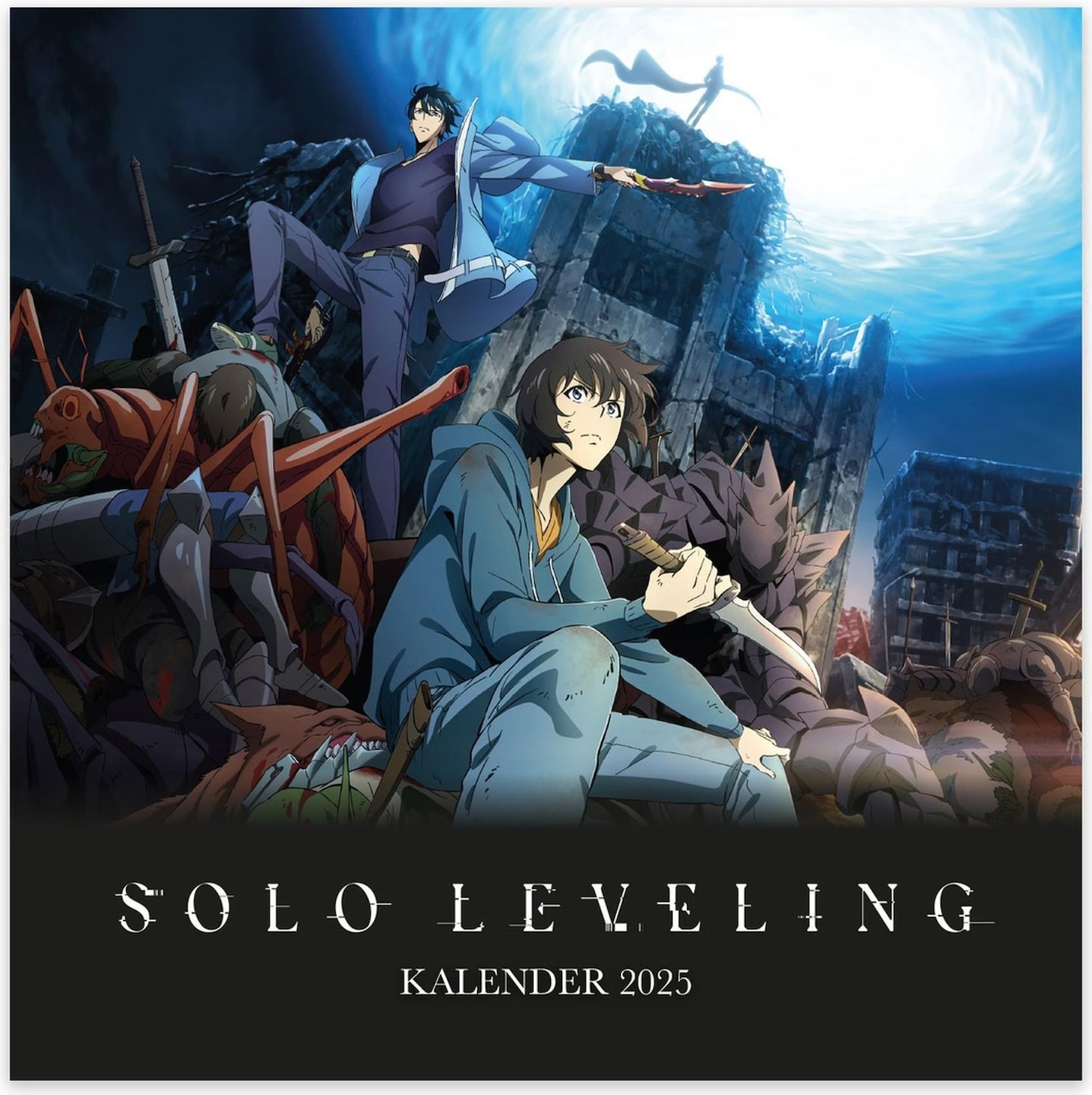 Wall calendar - Solo Leveling - 2025 (300 x 300 mm, Hardcover, German ...
