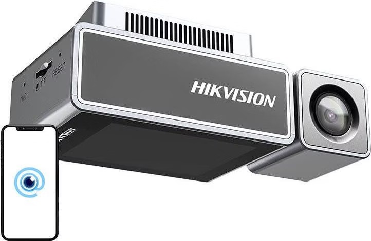 Hikvision Caméra Dash C8 Pro WiFi 4K (WiFi, Récepteur GPS, Microphone ...
