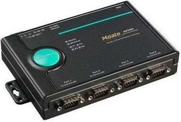 Moxa MGATE MB3480 - 4-Port Standard-Modbus-Gateway - digitec