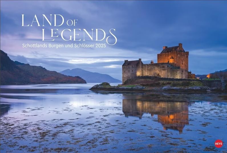 Heye Land of Legends Calendar 2025 - Scotland's castles and palaces (58 ...