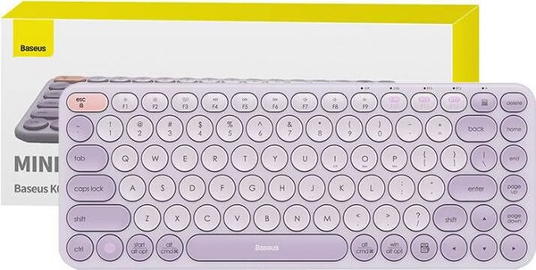 Baseus Wireless Tri-Mode Keyboard K01A (Purple) (Wireless) - digitec