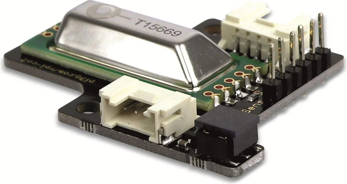 Pi3g RPI SHD CO2 SENS - Raspberry Pi Shield - Sensor Breakout Board ...
