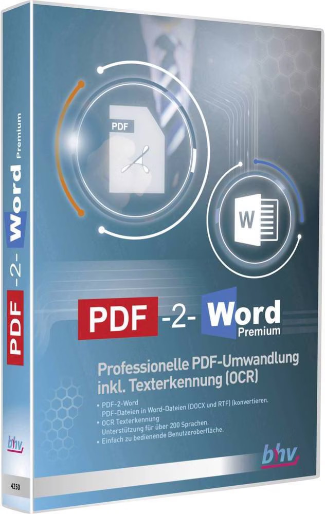 Bhv PDF-2-Word Premium (1 Utilisateur, Illimité) - acheter sur Digitec