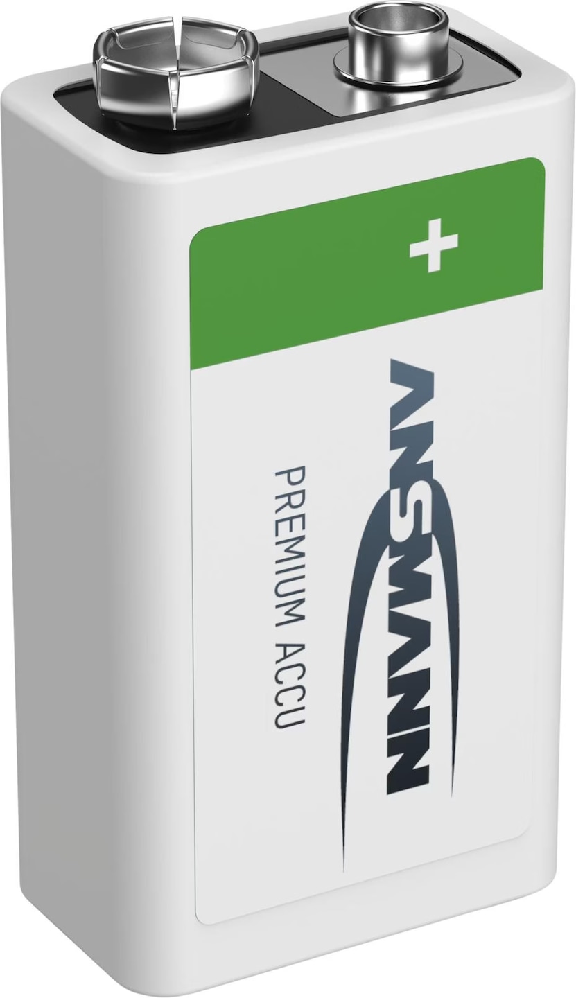 Ansmann NiMH Akku 9V E-Block Typ 220 (min. 200 mAh) maxE 1er (1 Stk ...