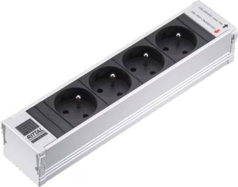 Rittal PSM Steckdosenmodule 4xF/B Typ E CEE 7/5 (4 x, CEE 7/5, 0 m ...