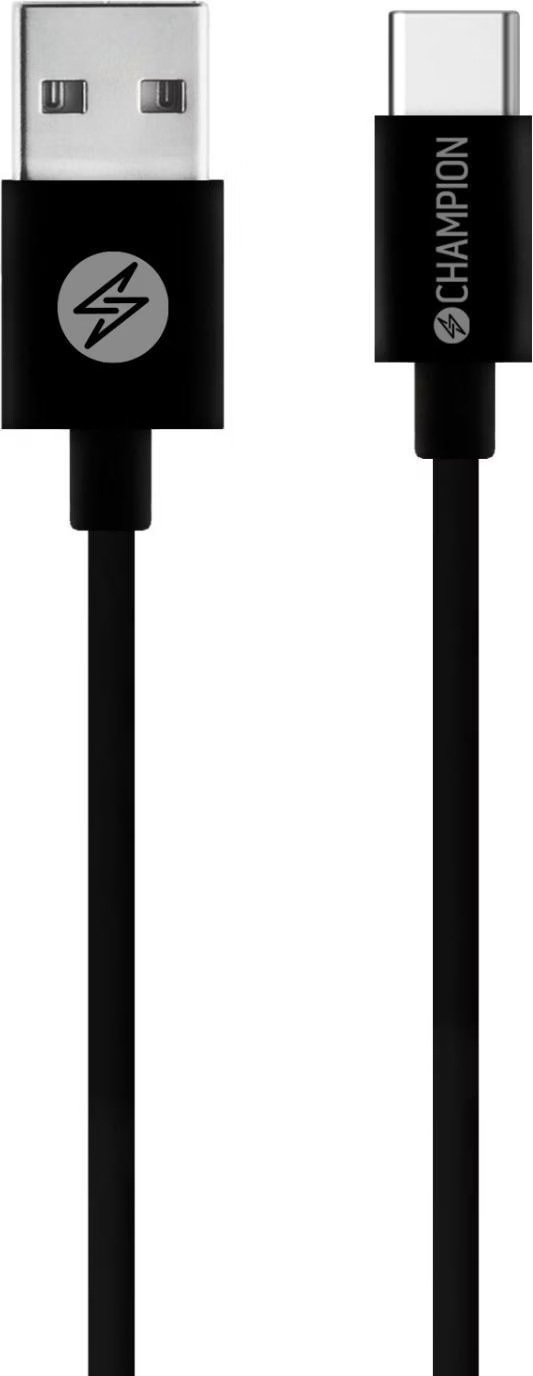 Champion USB-A auf USB-C Kabel 1m Schwarz - kaufen bei Digitec