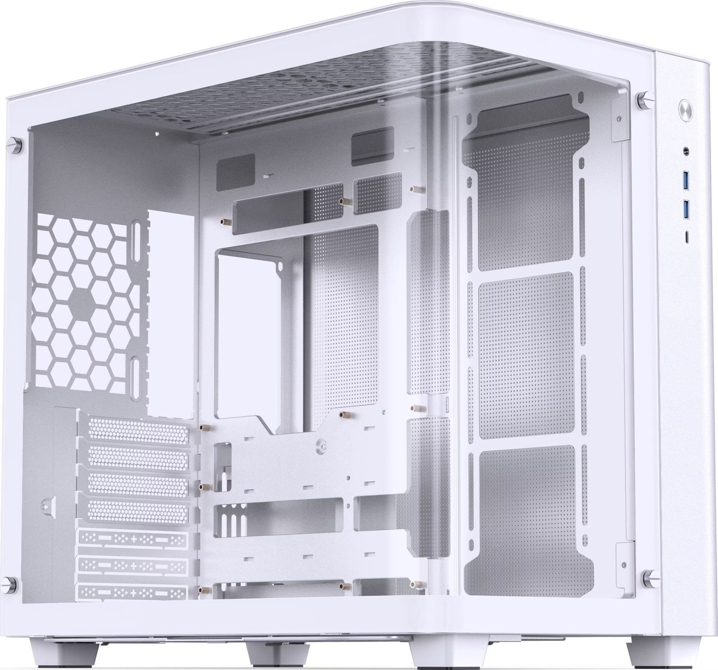 Jonsbo TK-3 - Boîtier ATX, blanc (mATX, ITX, ATX) - Digitec