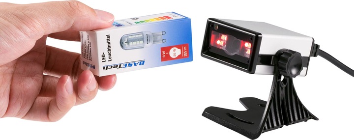 Renkforce Barcode Scanner festmontiert (2D-Barcodes) - Digitec