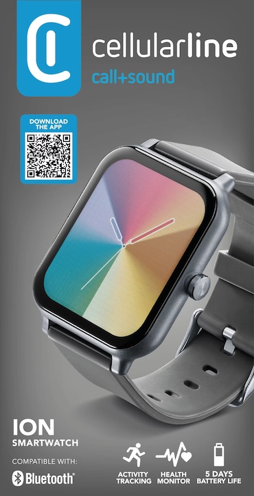 Cellularline Cellular Line ION LED Digital Bluetooth Smartwatch - Digitec