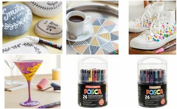 Posca Marker "Pack XL Classique", 26er Set (Mehrfarbig, 26 x) - Digitec