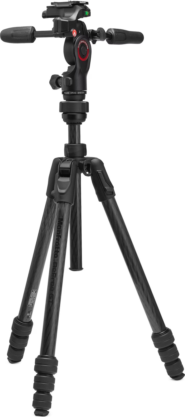 Manfrotto Befree GT PRO 3-Way carbone (Carbone) - acheter sur digitec