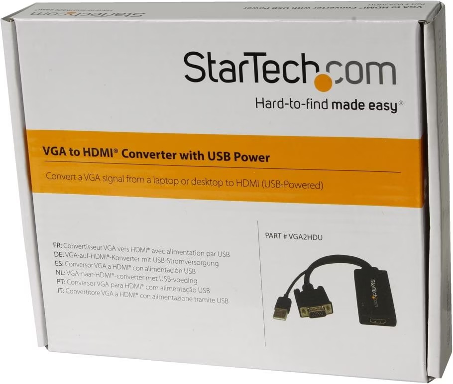 StarTech VGA TO HDMI ADAPTER W/ AUDIO (Analog -> Digital) - digitec