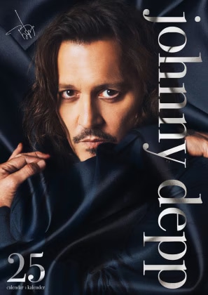 Johnny Depp 2025 Offizieller Kalender (30 x 42 cm, Harter Einband ...