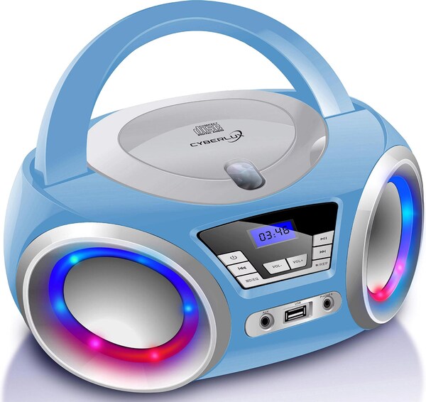 Cyberlux CD player with LED lighting - buy at digitec