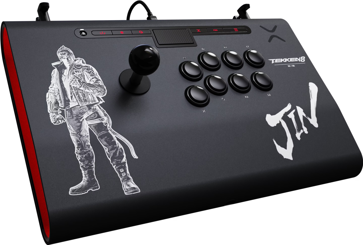 PDP Victrix Pro FS Arcade Fight Stick Tekken 8 Jin (PS5, PS4, PC) - Digitec