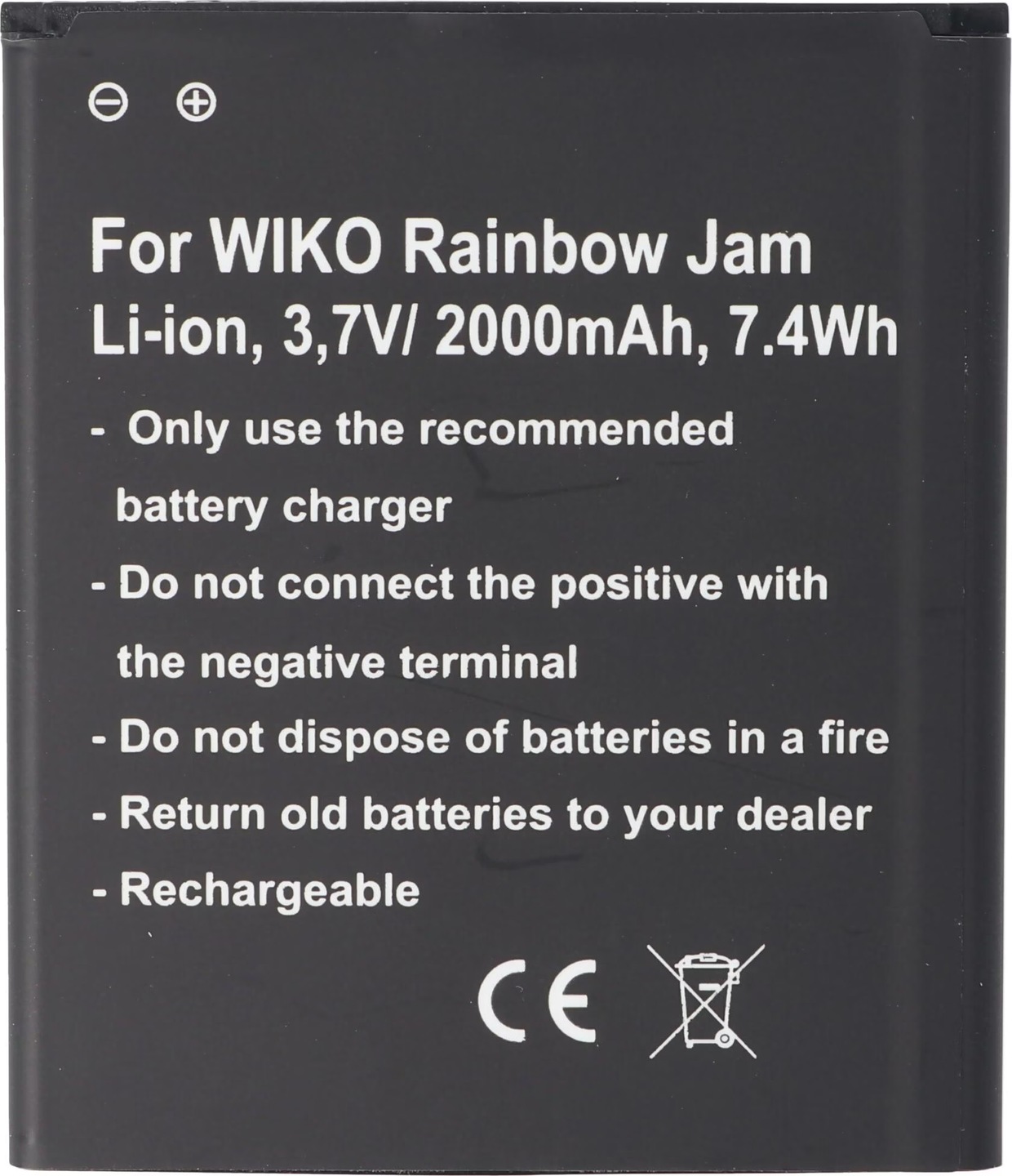 Wiko Rainbow Jam battery, Rainbow Jam 4G - buy at Digitec