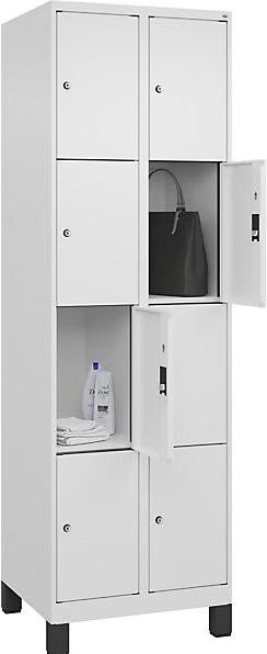 kaiserkraft 4-compartment locker Evolo PLUS - buy at digitec