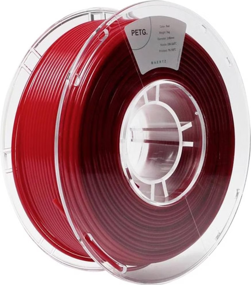 Maertz PETG Red 2,85 mm 1.000 g (PETG, 2.85 mm, 1000 g, Rot) - Digitec