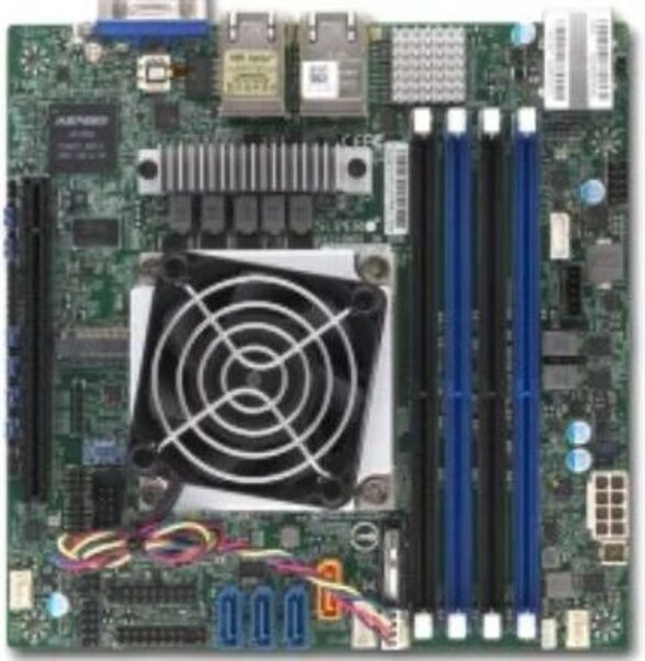 Supermicro Motherboard M11SDV-8C+-LN4F (bulk pack) (AMD SoC, Mini ITX ...