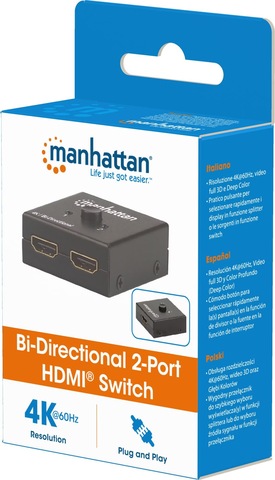 Manhattan HDMI-Switch - kaufen bei Digitec
