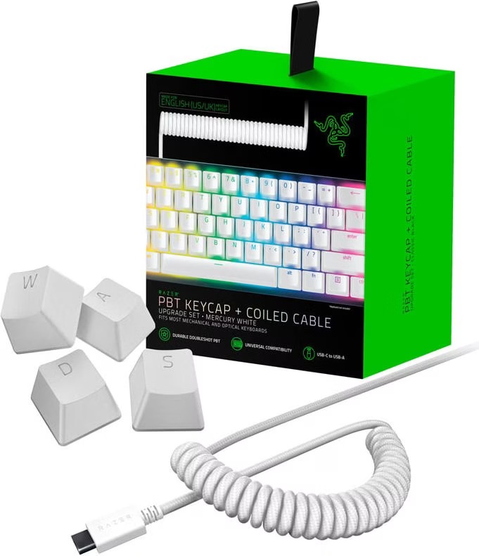 Razer PBT Keycap + Coiled Cable Upgrade Set - kaufen bei digitec
