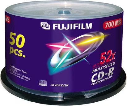 Fujifilm CD-R, 700MB, 52x, Spindel (50 x) - kaufen bei Digitec