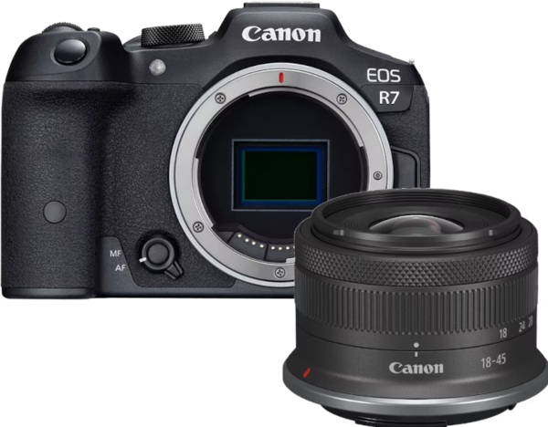 Canon EOS R7 Kit (18 - 45 mm, 32.50 Mpx, APS-C / DX) - buy at digitec