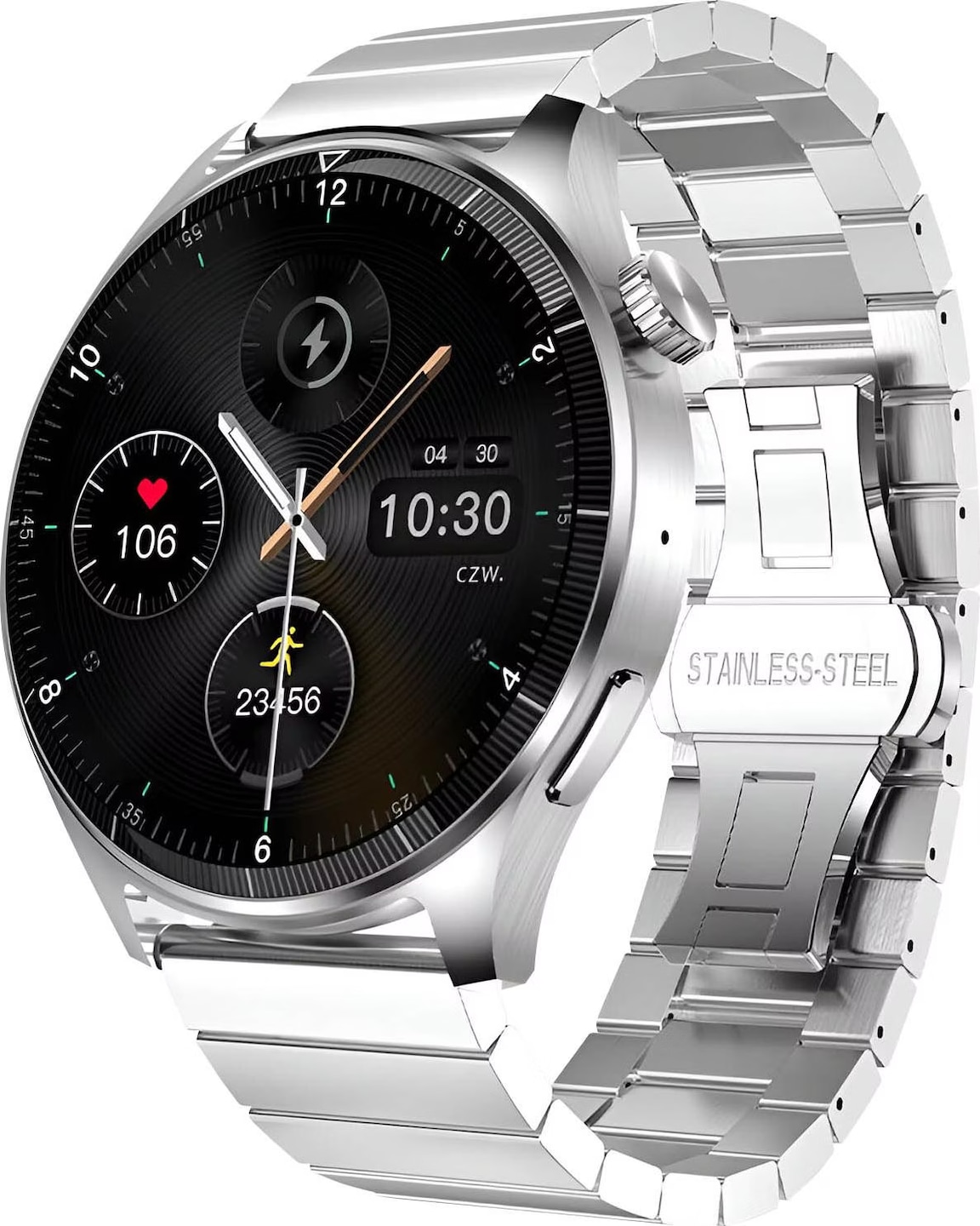 Forever Smartwatch Grand 2 SW-710 silber (Stahl) - kaufen bei Digitec