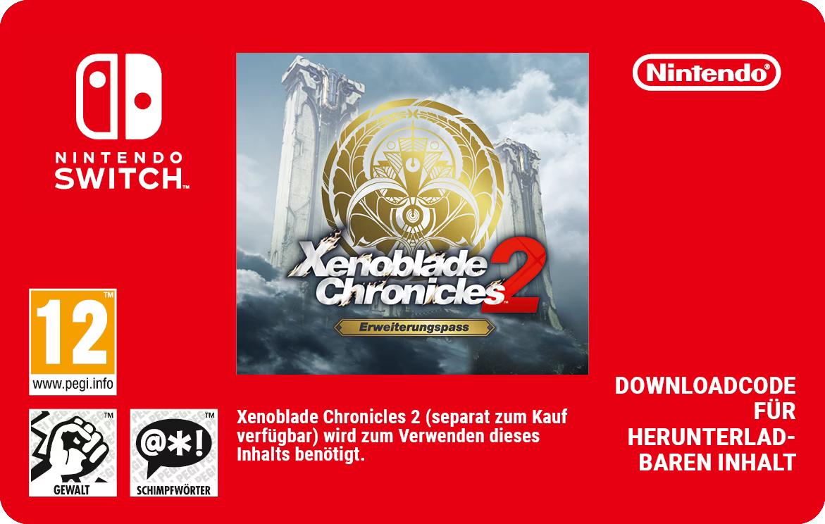 Nintendo Xenoblade Chronicles 2: Expansion Pass Digital Code (Switch ...